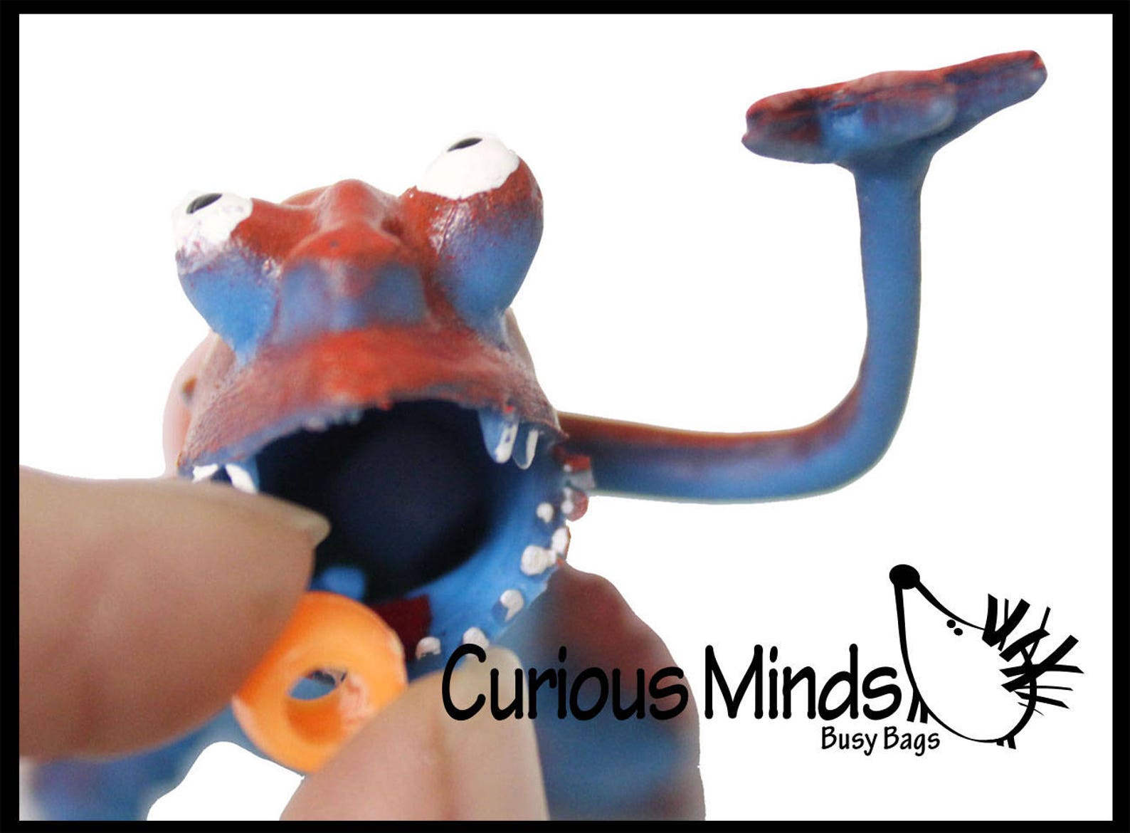 Feed Me Fuzzy Monster Busy Bag bead drop fine motor busy | Etsy