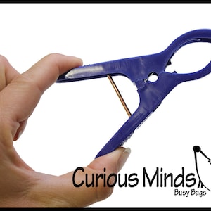 Large Clothespin Tong Tweezers for Children - Fine Motor Tools ...
