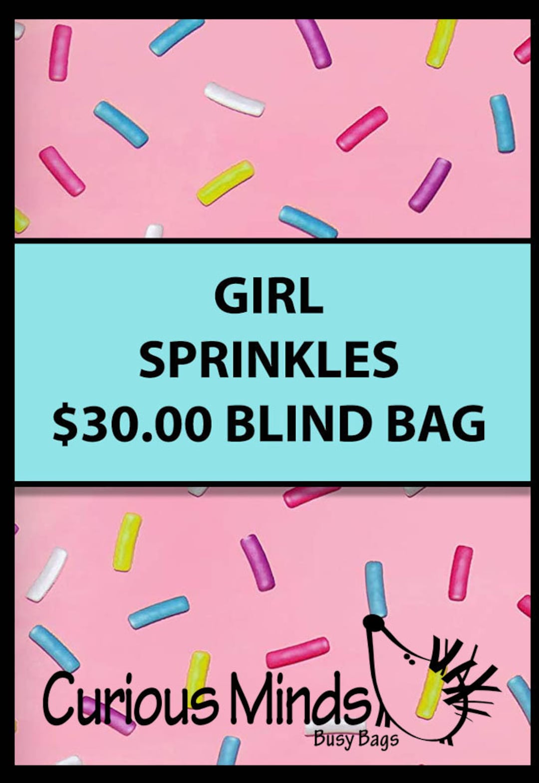 30.00 GIRL THEMED (multiple Styles) - Fidget Blind Bag Mystery Bag ...