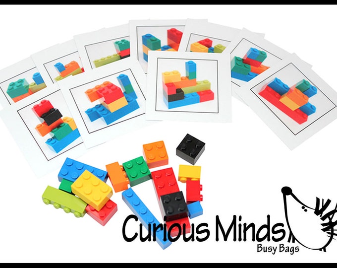 Lego Busy Bag Pattern Matching Learning Game for Preschoolers REAL ...