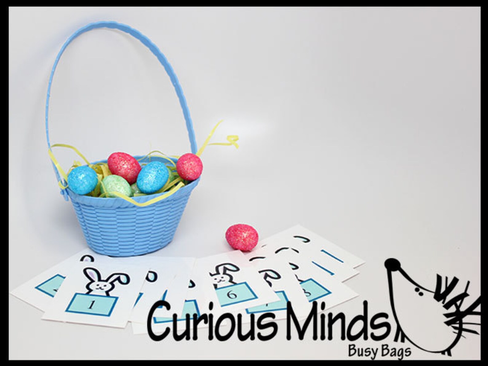 EASTER Busy Bag Counting Eggs or Bunnies Math Busy Bags - Etsy
