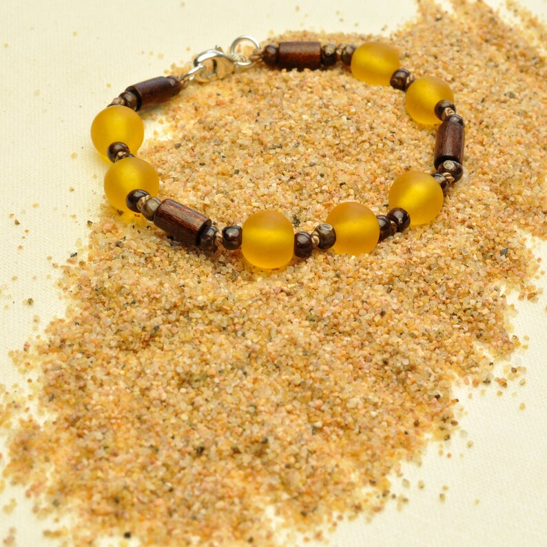 Butterscotch Yellow Fair Trade Resin Hand Knotted Lightweight - Etsy