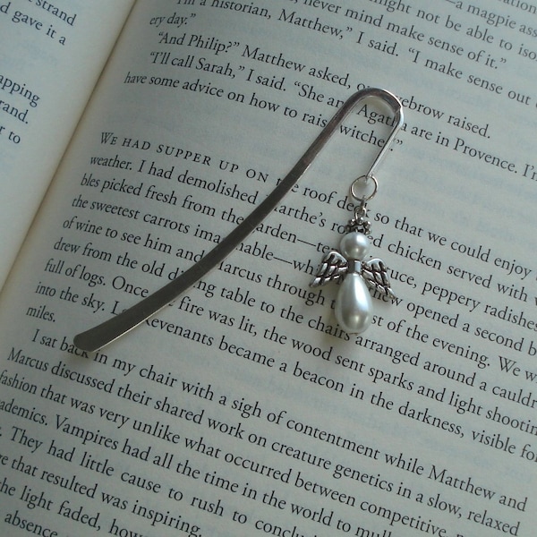 Angel Bookmark - Etsy