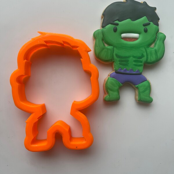 Hulk Cookie Cutter - Etsy