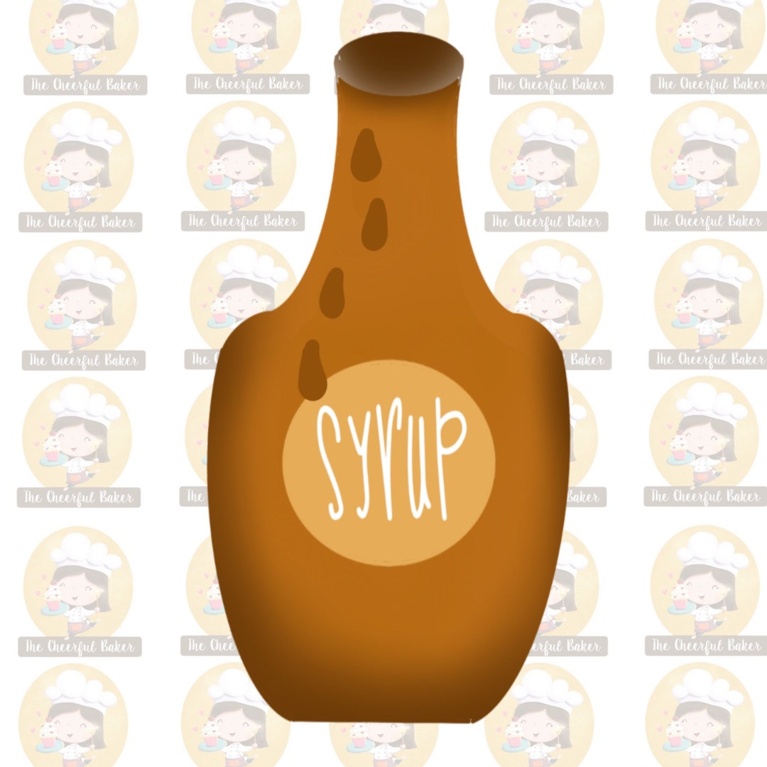 STL File for 4 Inch Tall Syrup Cookie Cutter - Etsy