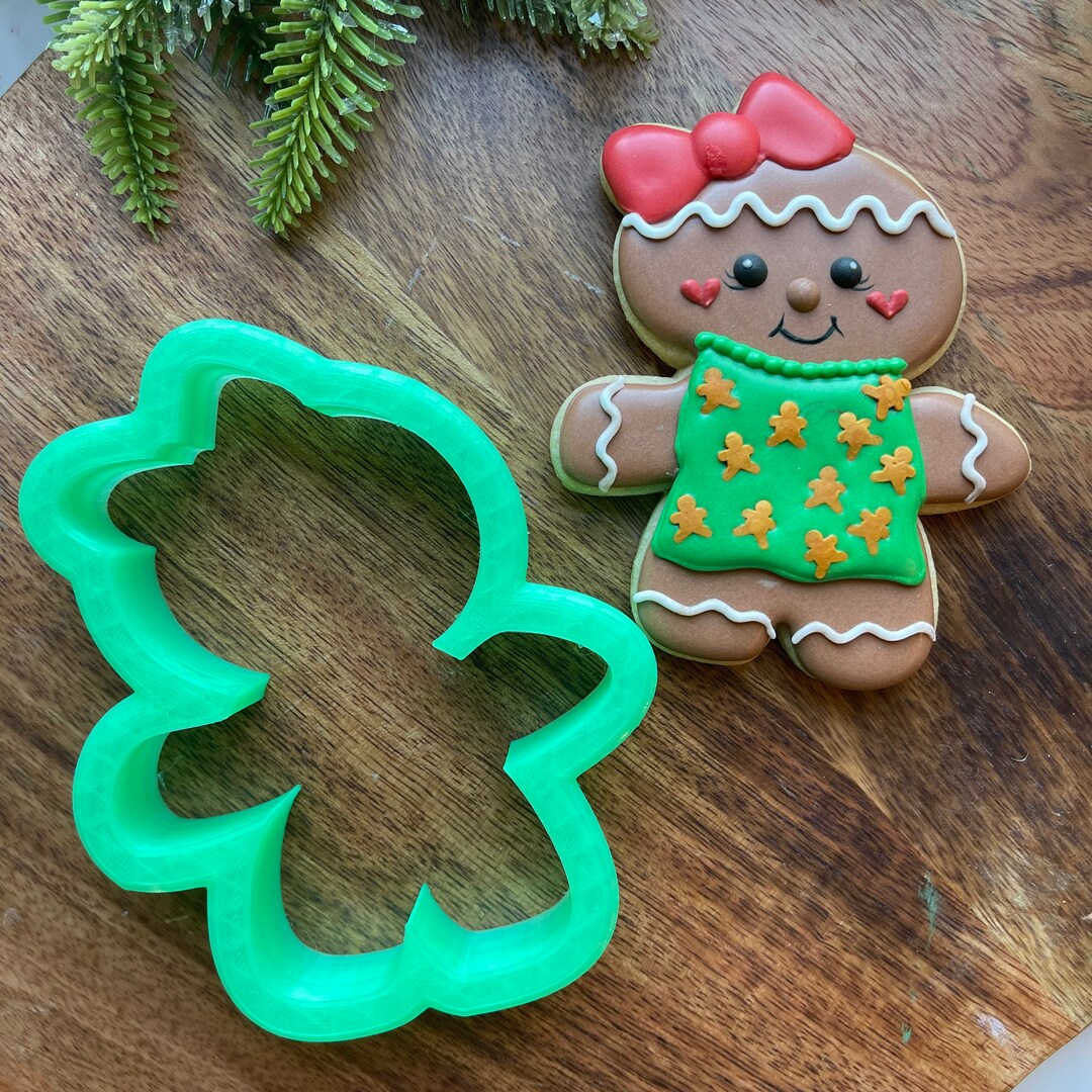 Ginger Woman Cookie Cutter - Etsy