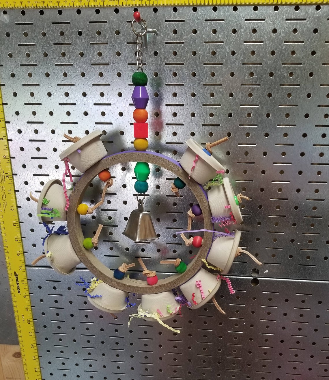 PARROT FORAGING TOY the Foraging Orbit - Etsy