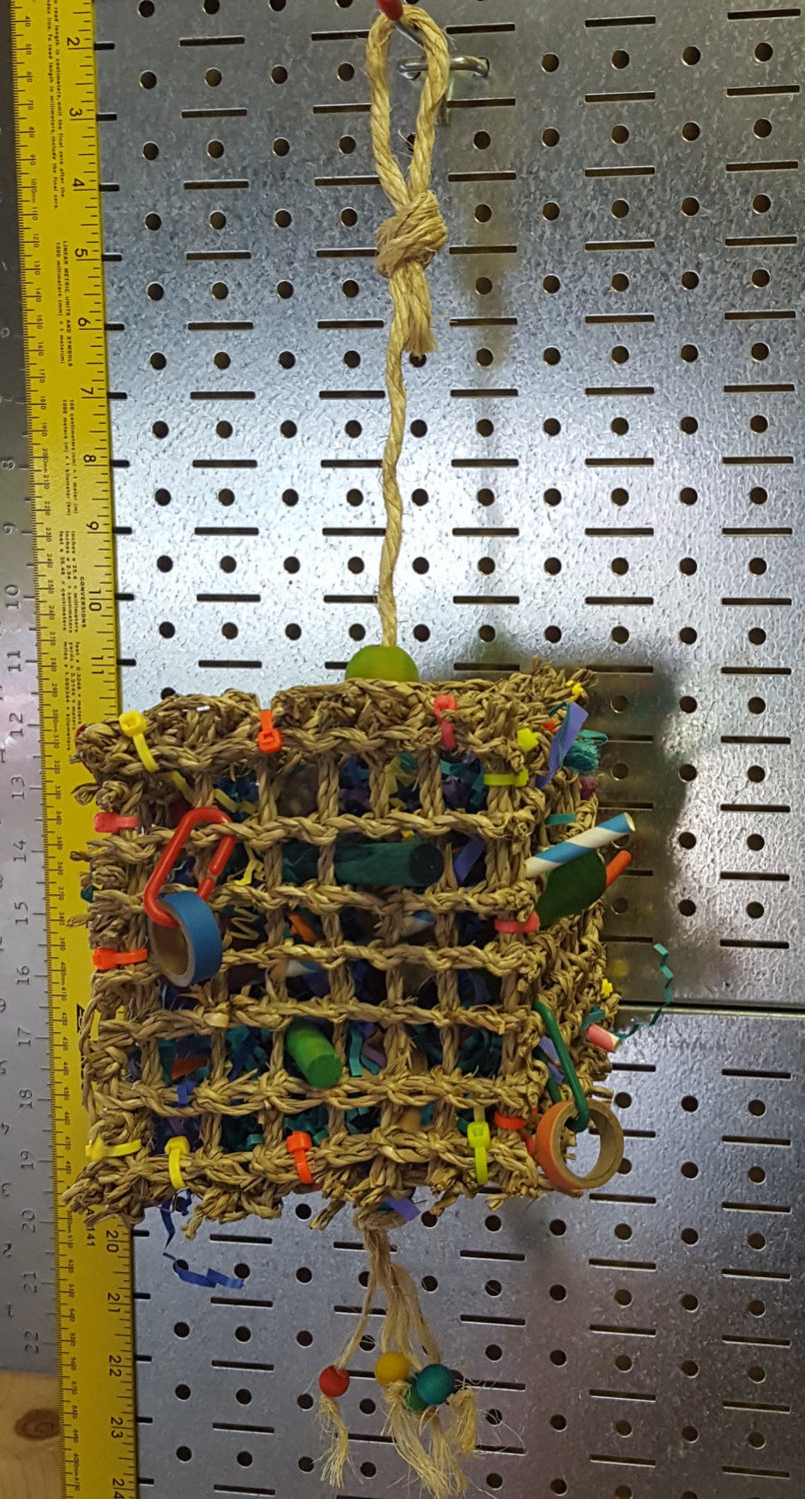 NATURAL Parrot Foraging Goodie Box **BIRDIE BEAKBOX ** - Etsy