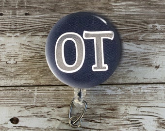 OT Badge Reel Occupational Therapy Badge Reel Nurse Badge - Etsy