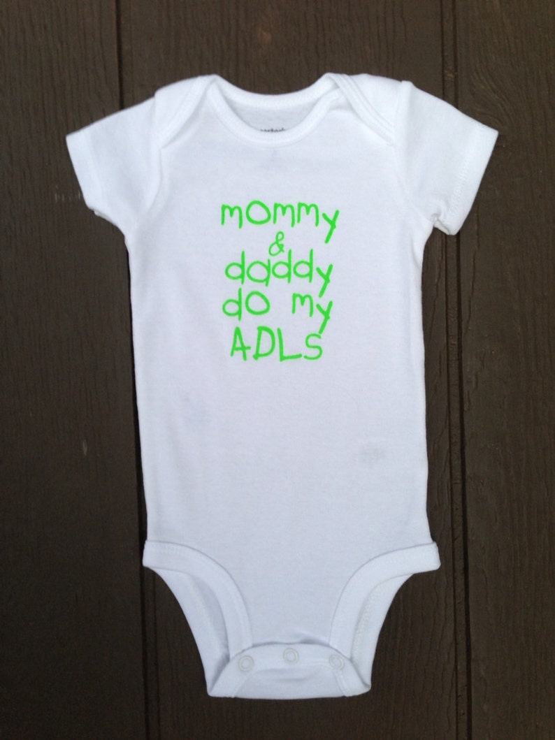 ADLs Occupational Therapy baby bodysuit child's | Etsy