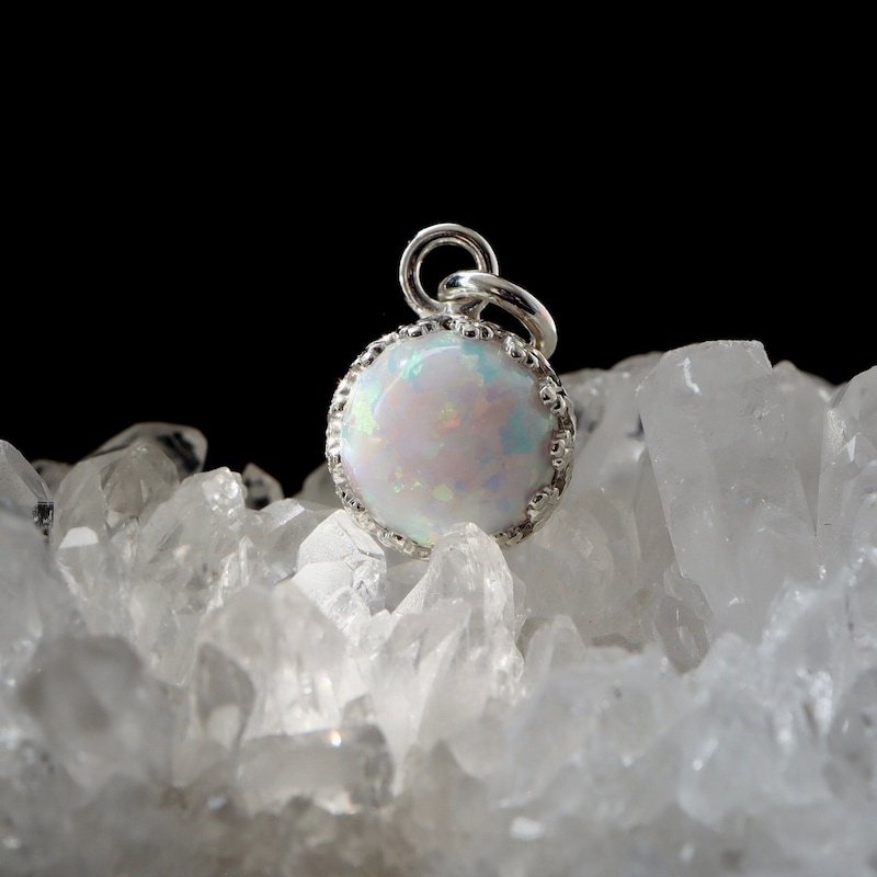 Lab Created Opal - Etsy