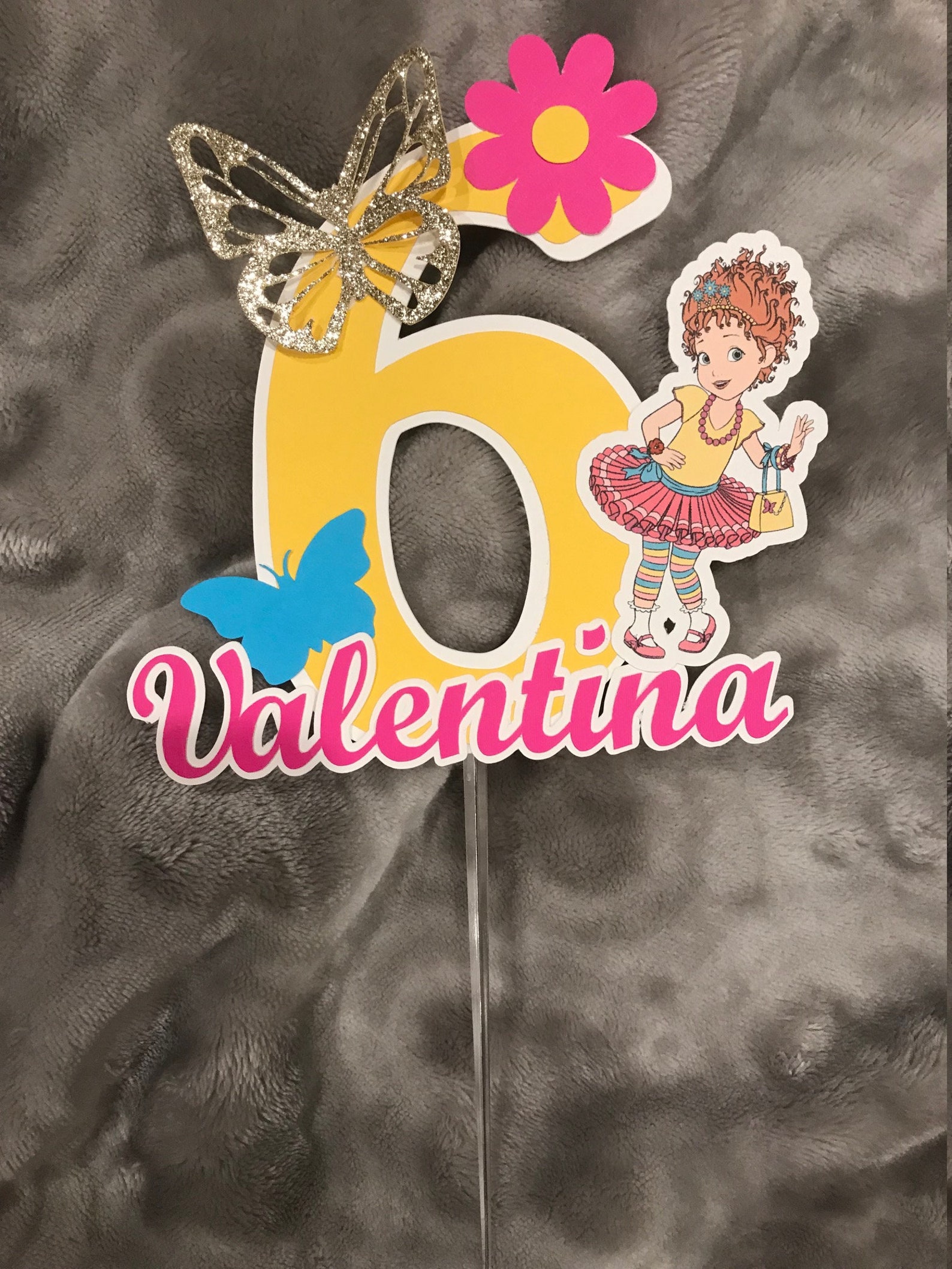 Fancy Nancy Cake Topper, Fancy Nancy Birthday Cake Topper, Fancy Nancy ...