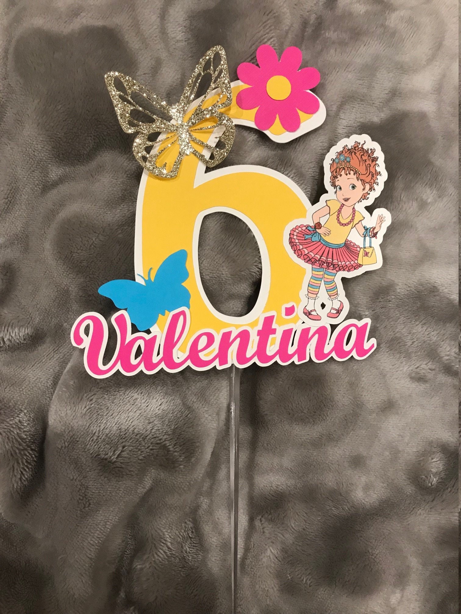 Fancy Nancy Cake Topper, Fancy Nancy Birthday Cake Topper, Fancy Nancy ...