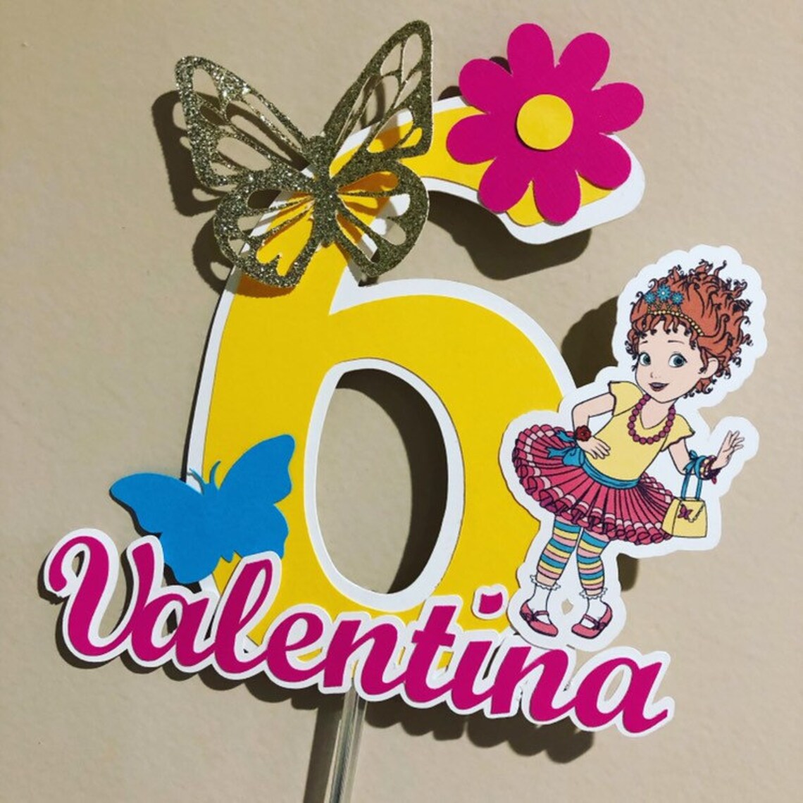 Fancy Nancy Cake Topper, Fancy Nancy Birthday Cake Topper, Fancy Nancy ...