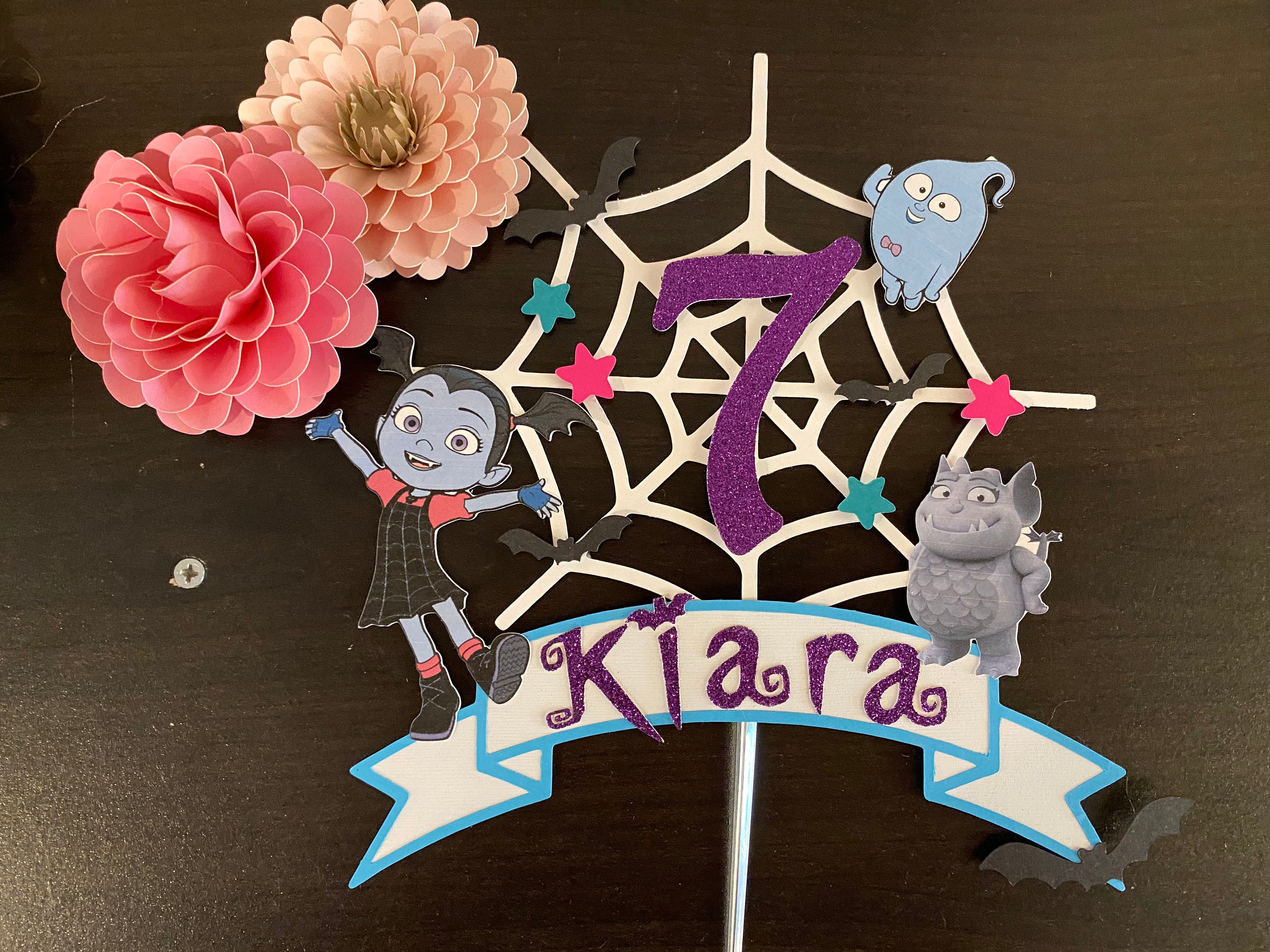 Vamparina Cake Topper, Vamparina Birthday Cake Topper, Vamparina ...