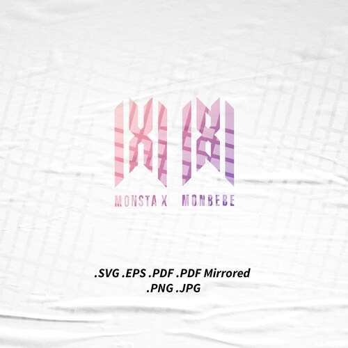 Kpop Monsta X SVG Cut File Template for Cricut Silhouette - Etsy Canada