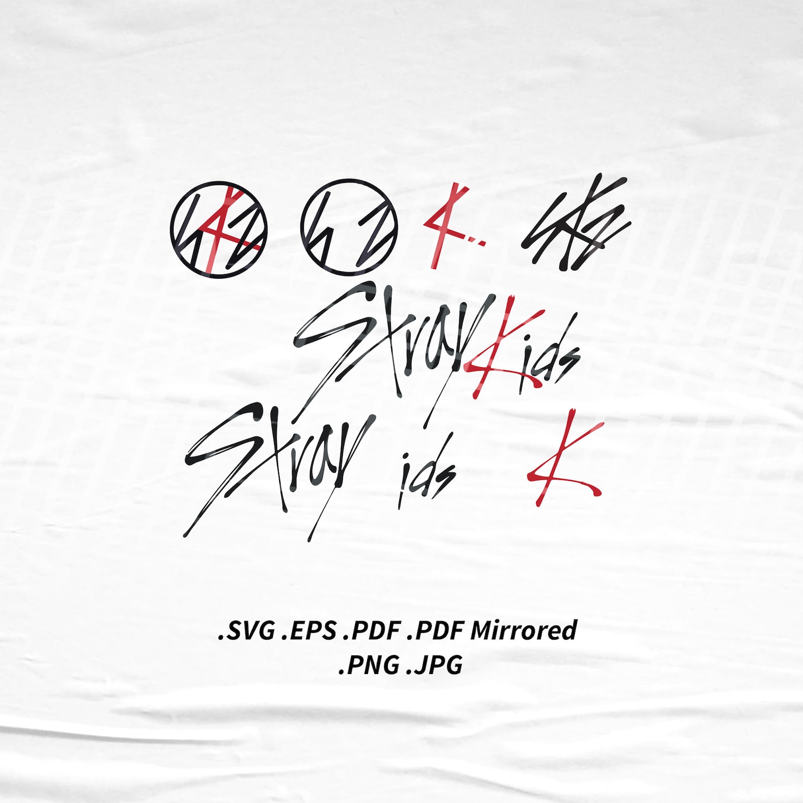 Stray Kids Logo SVG Png Eps Pdf Archivo de corte vectorial | Etsy