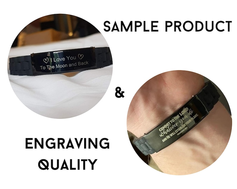 Dementia Bracelet for Seniors or Elders, Medical Silicone Bracelet for ...