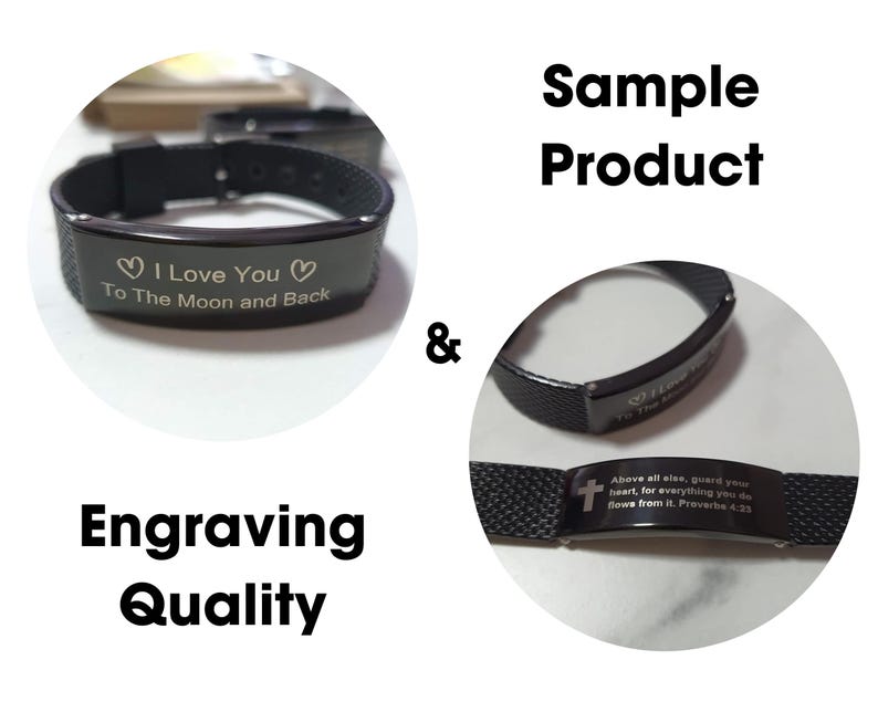 Medical Alert Bracelet for Elders or Senior, Personalized Health Info ...