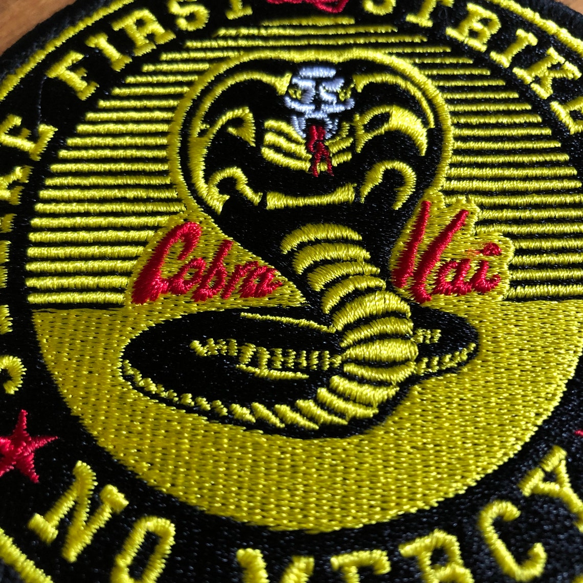 Cobra Kai Embroidered Patch - Etsy