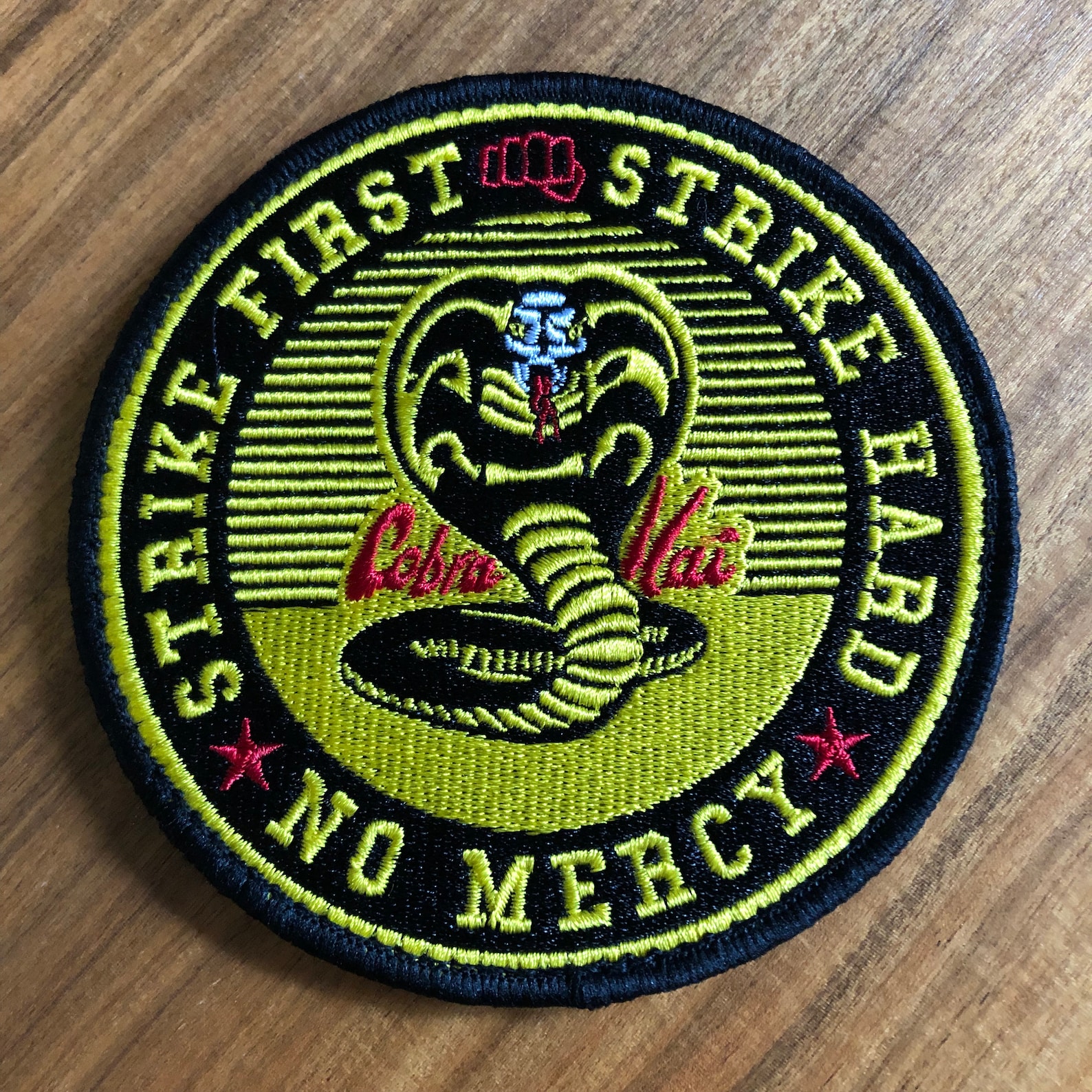Cobra Kai Embroidered Patch - Etsy