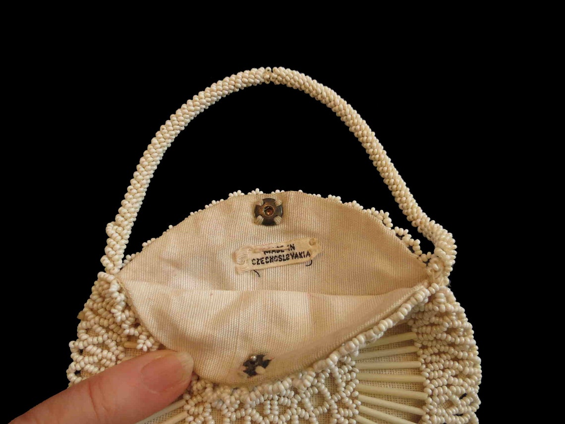 1930s Czech Circular Beaded Evening Purse | Etsy