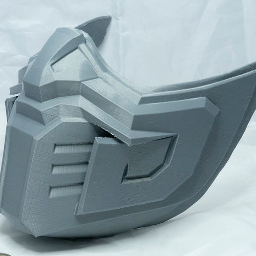Mortal Kombat Sub Zero Mask Cosplay Mask STL File 3D Print - Etsy