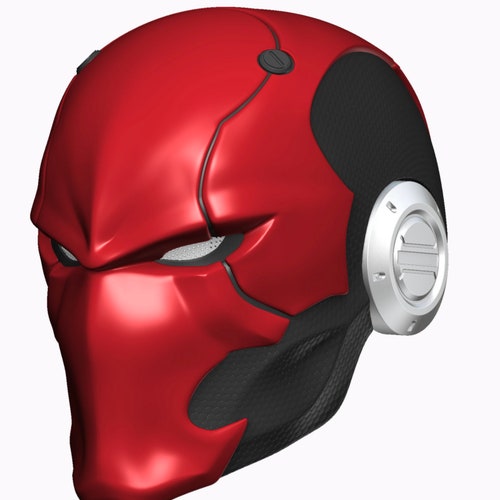 Red Hood Ronin Helmet Stl 3D File - Etsy New Zealand