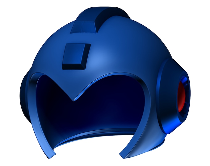 Protoman Helmet Cosplay Costume 3D Megaman X Zero Proto Man - Etsy