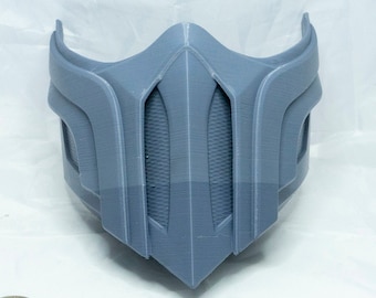 Mortal Kombat Sub Zero Cosplay Mask 3D print | Etsy