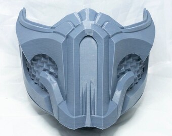 High Durability Carbon Fibre Sub Zero Cosplay Mask Costume Ninja ...