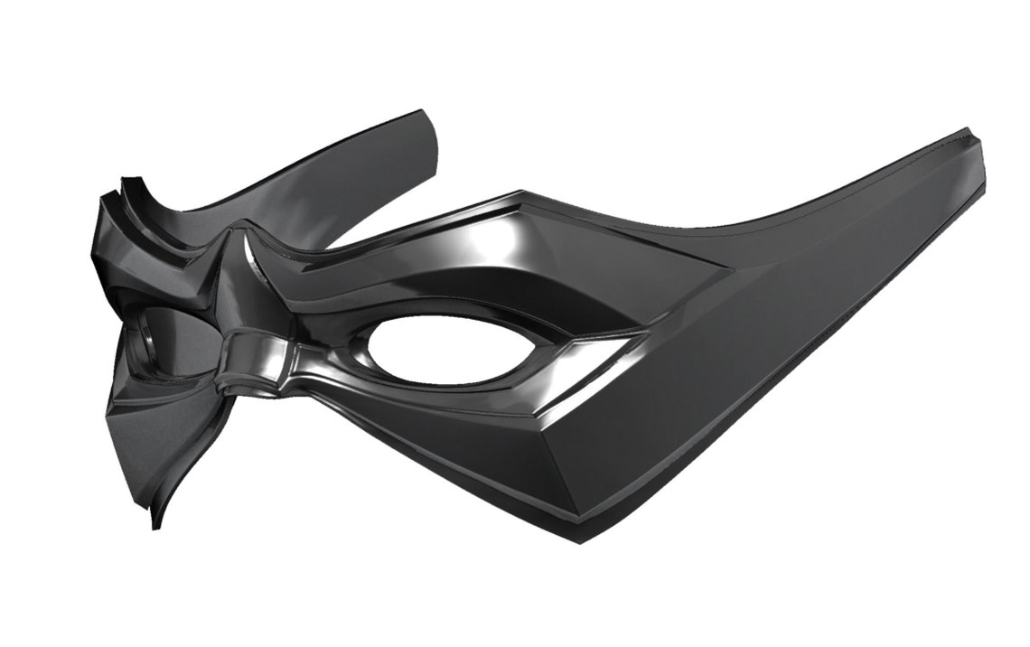 Nightwing Robin / Super Hero Cosplay Mask / Prop STL 3D Print - Etsy