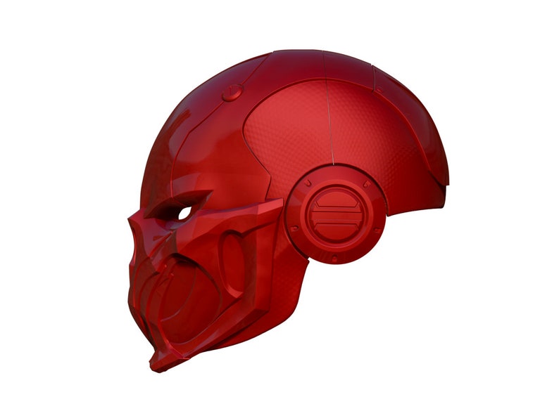 Red Hood Oni Hybrid Red Ronin MK Design STL 3D Print Cosplay - Etsy
