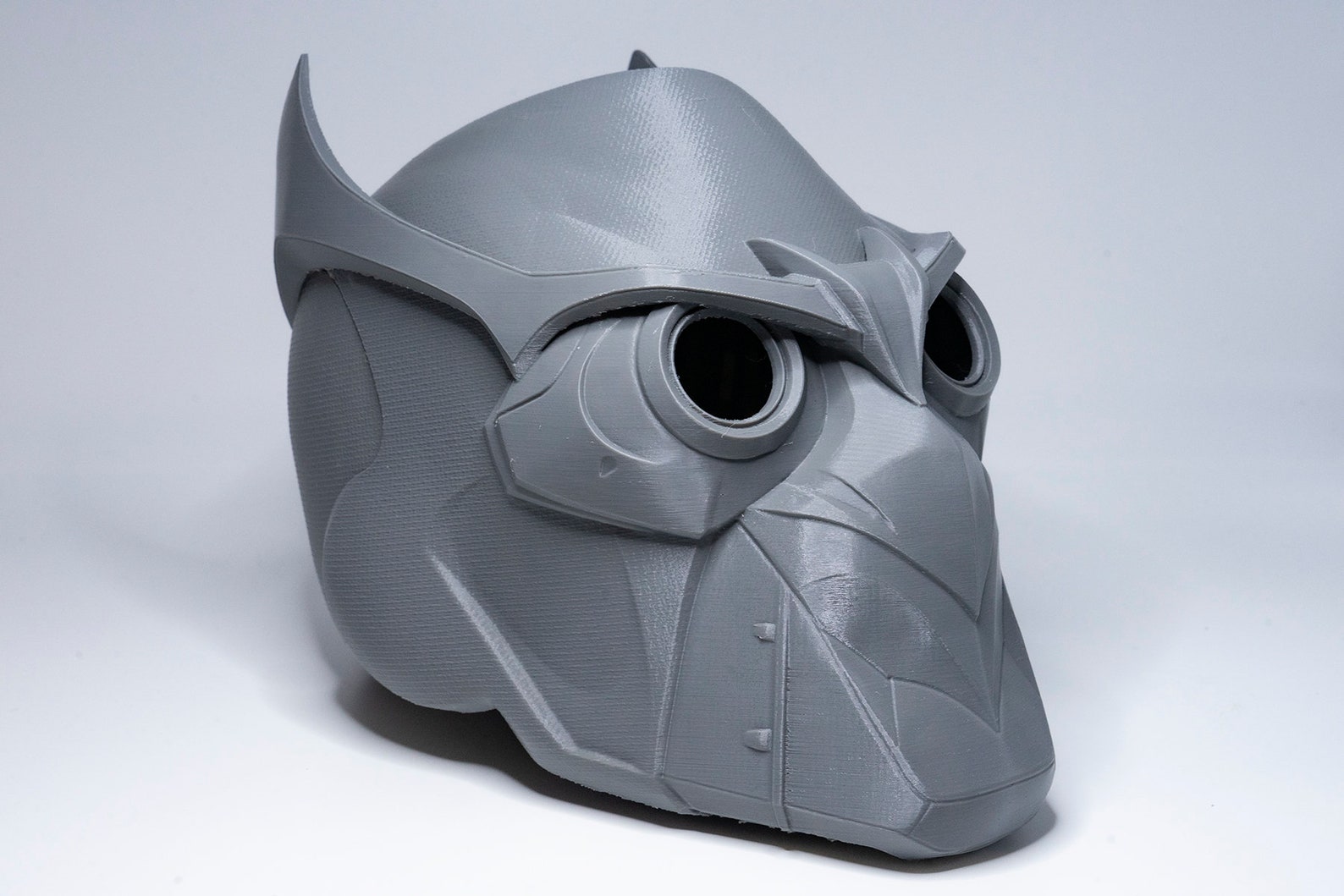 Owl Mask Helmet 3D Printed – Cosplay Mask Prop – Wearable Helmet – PLA+ ...