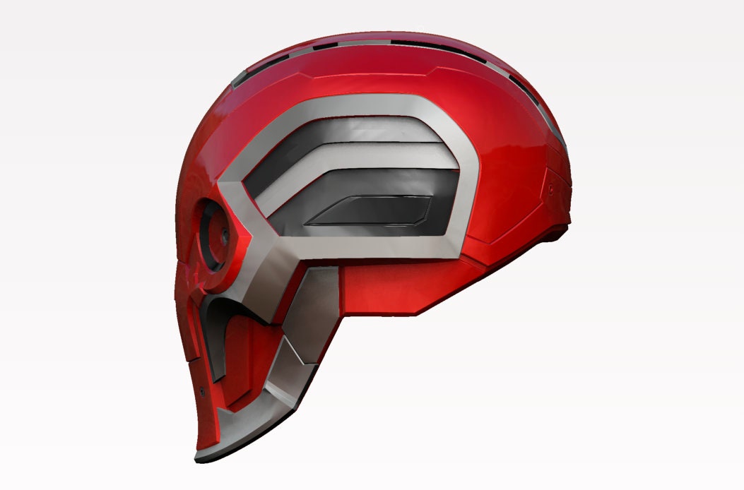 Sci Fi Robot Helmet Cosplay Mask STL File 3D Print - Etsy