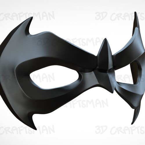Robin Mask / Super Hero Cosplay Mask / Prop STL 3D Print - Etsy