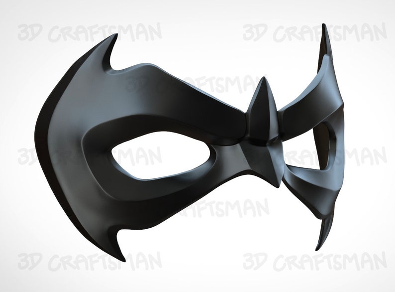 Robin Mask / Super Hero Cosplay Mask / Prop STL 3D Print - Etsy