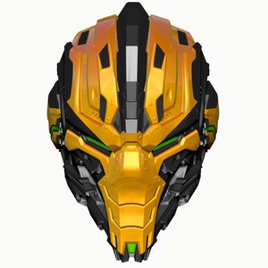 Mortal Kombat - Cyrax Cosplay Mask STL File 3D Print - Etsy