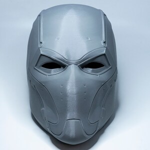 Red Hood Costume Cosplay Halloween Mask Helmet 3D Print - Etsy