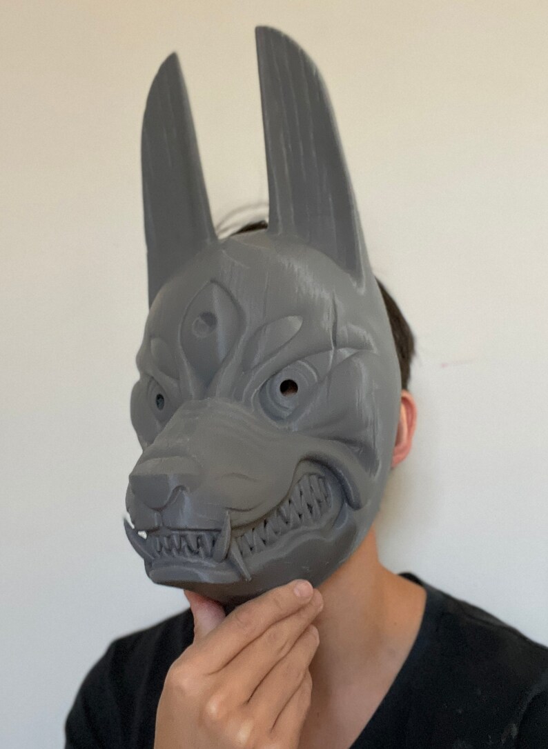 Ghost of Tsushima Assassins - Dog Mask 3D Print - Etsy