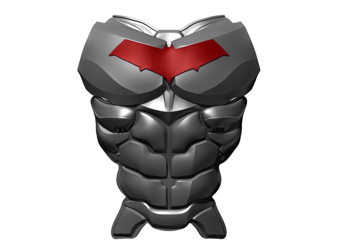 DC - Red Hood Chest and Stomach Armor With Carbon Fibre Texture ...