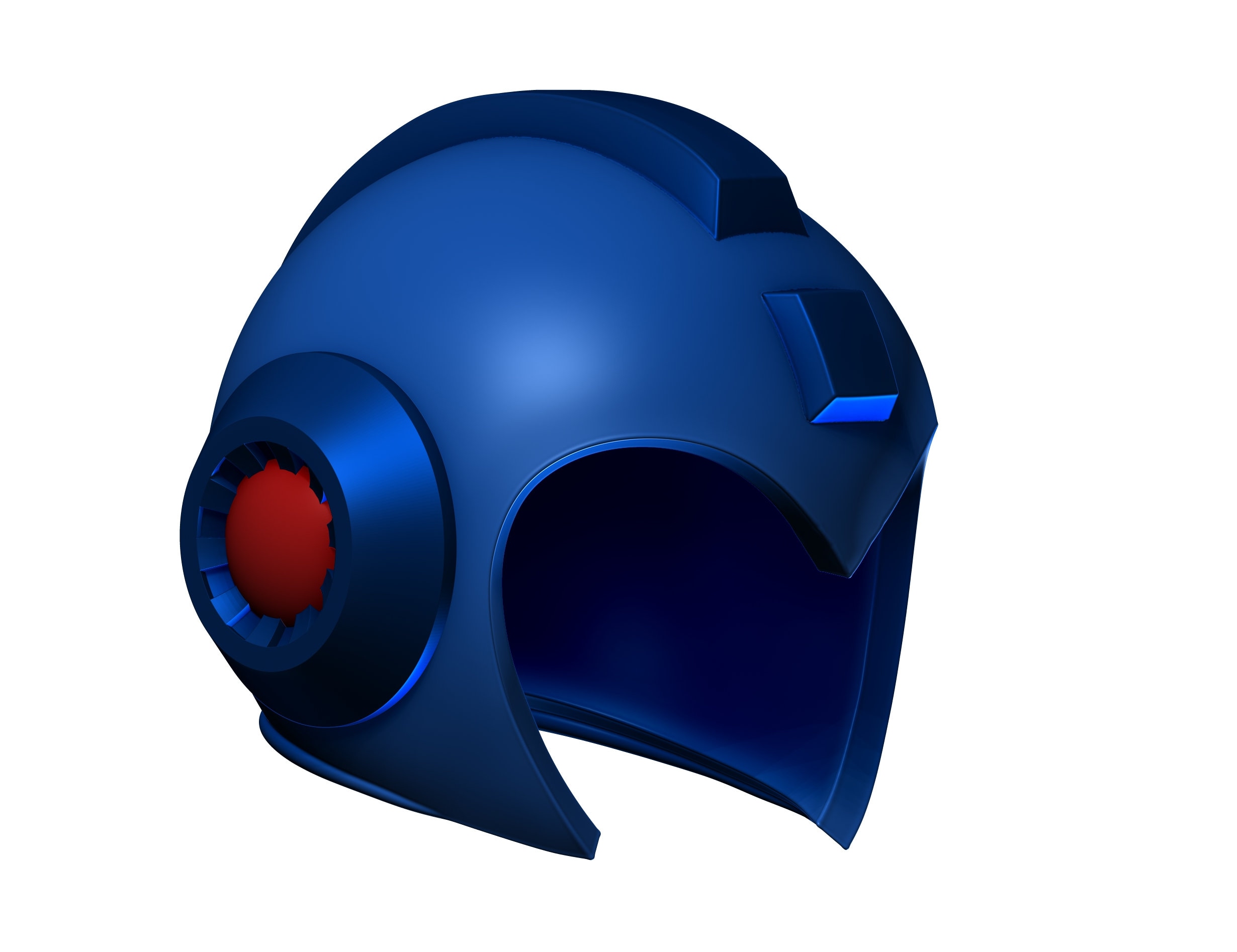 Megaman Original Helmet Cosplay STL 3D Print - Etsy