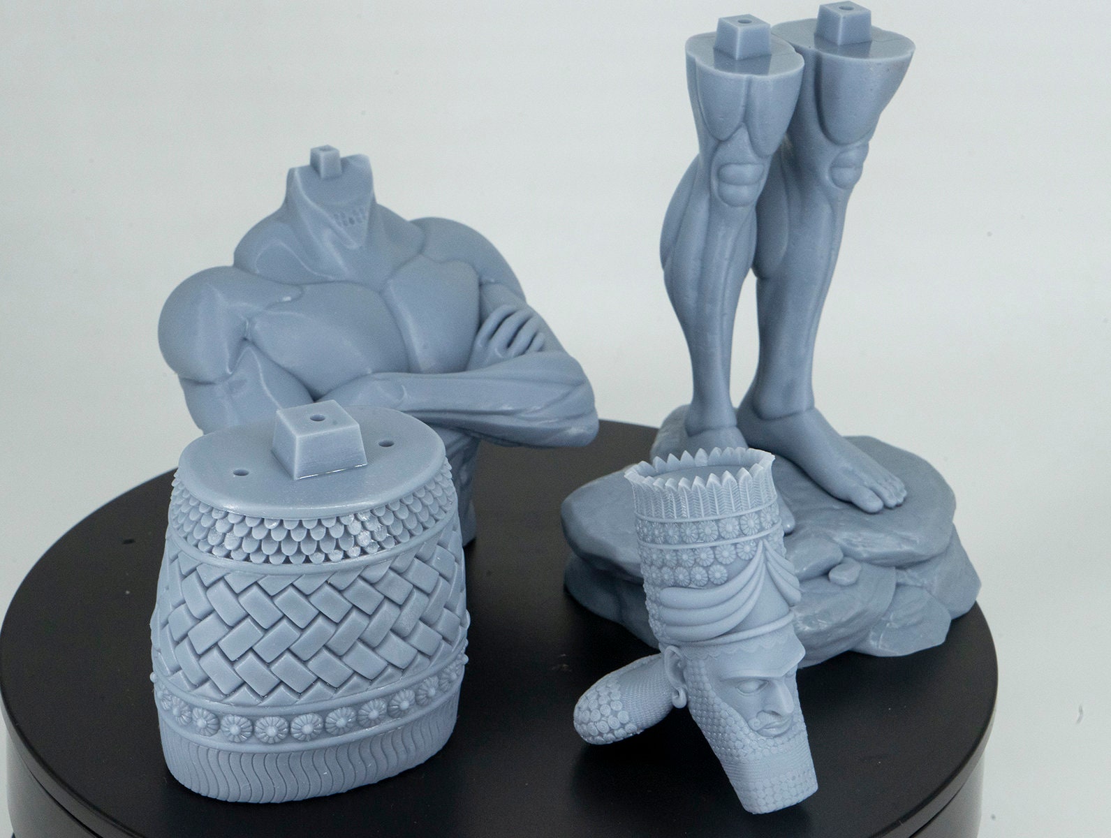 Daniel 2 Statue Sculpture Kit, PLA, DIY Art Artist Miniature Scale ...