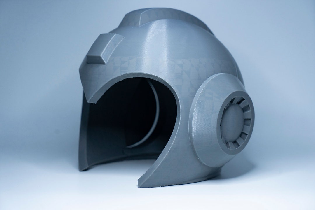 Mega Man Inspired Cosplay Helmet – 3D Printed Robot Hero Helmet ...