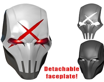 Red X Helmet HQ Resin - Etsy