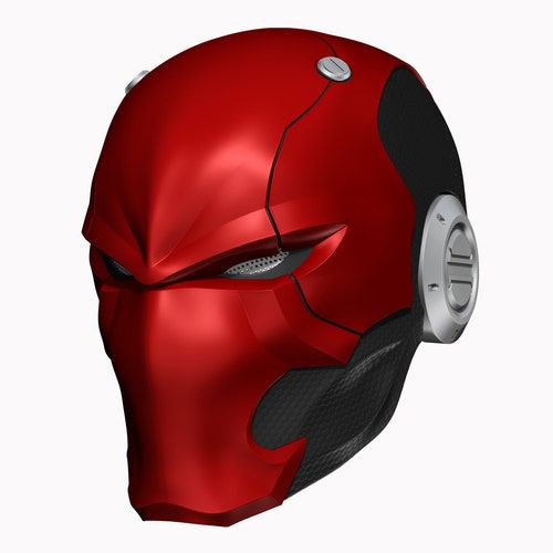 Red Ronin Helmet 3D File - Etsy