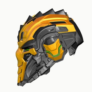 Mortal Kombat - Cyrax Cosplay Mask STL File 3D Print - Etsy