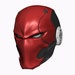 Red Ronin Red Hood Helmet Cosplay Mask STL File 3D Print - Etsy Australia