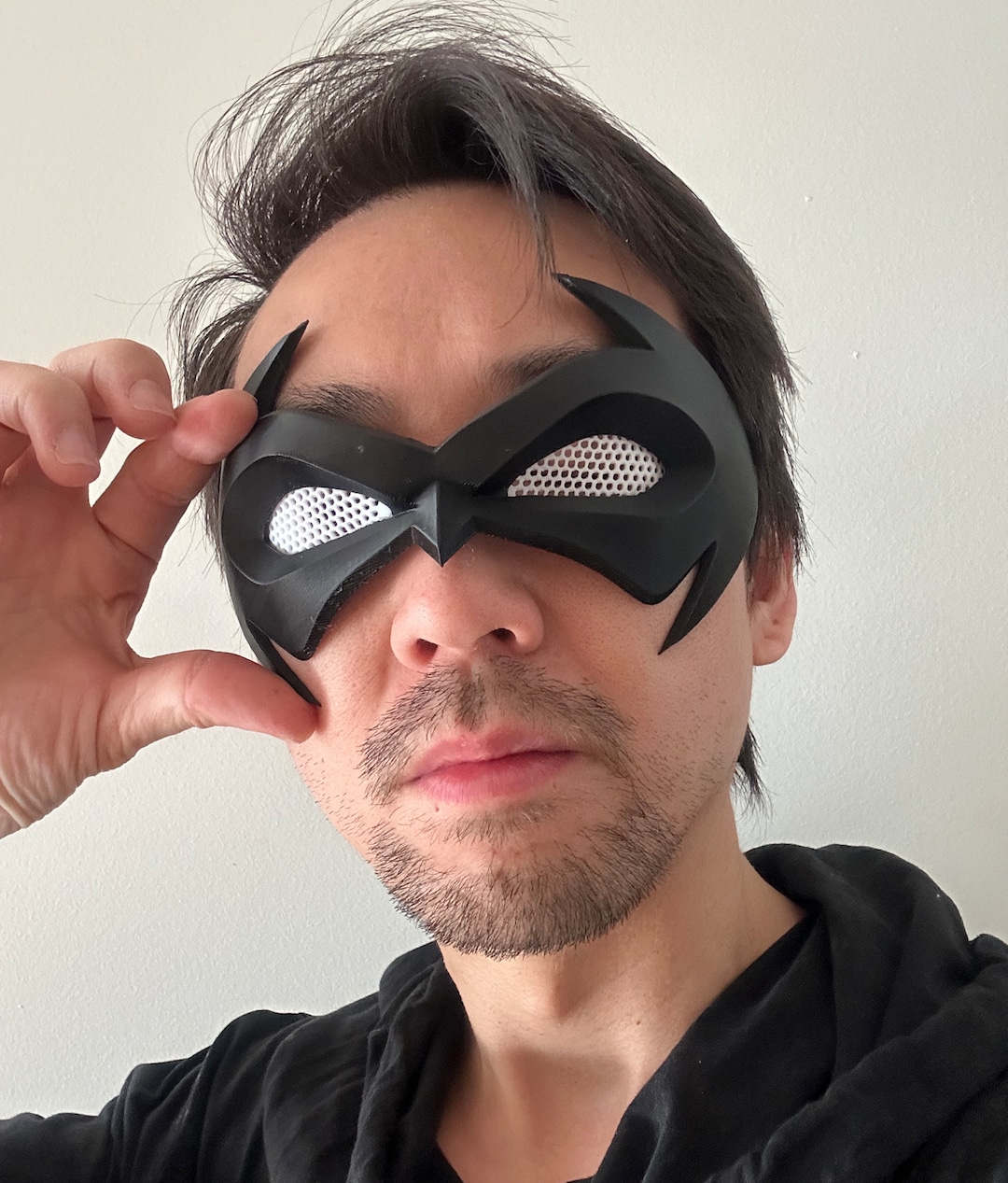 Nightwing New 52 With DETACHABLE Eye Mesh, Cosplay Costume Halloween Robin Mask 3D Print - Etsy