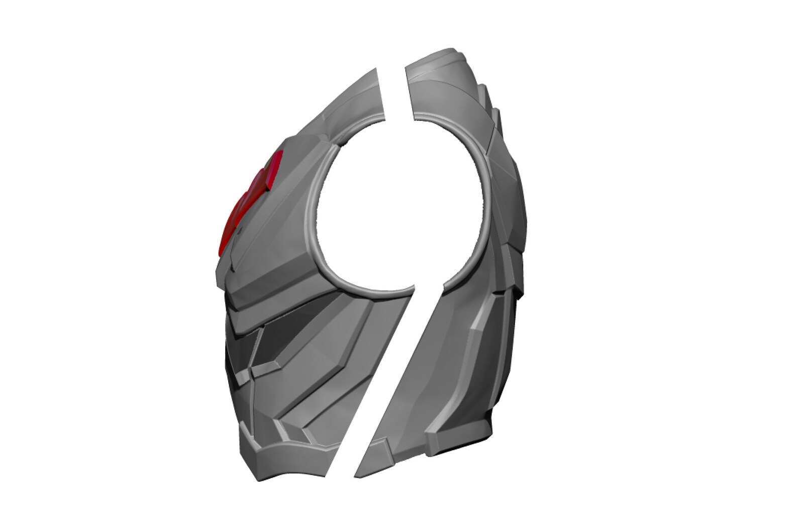 DC - Red Hood Chest and Stomach Armor - Cosplay STL 3D Print File - Etsy